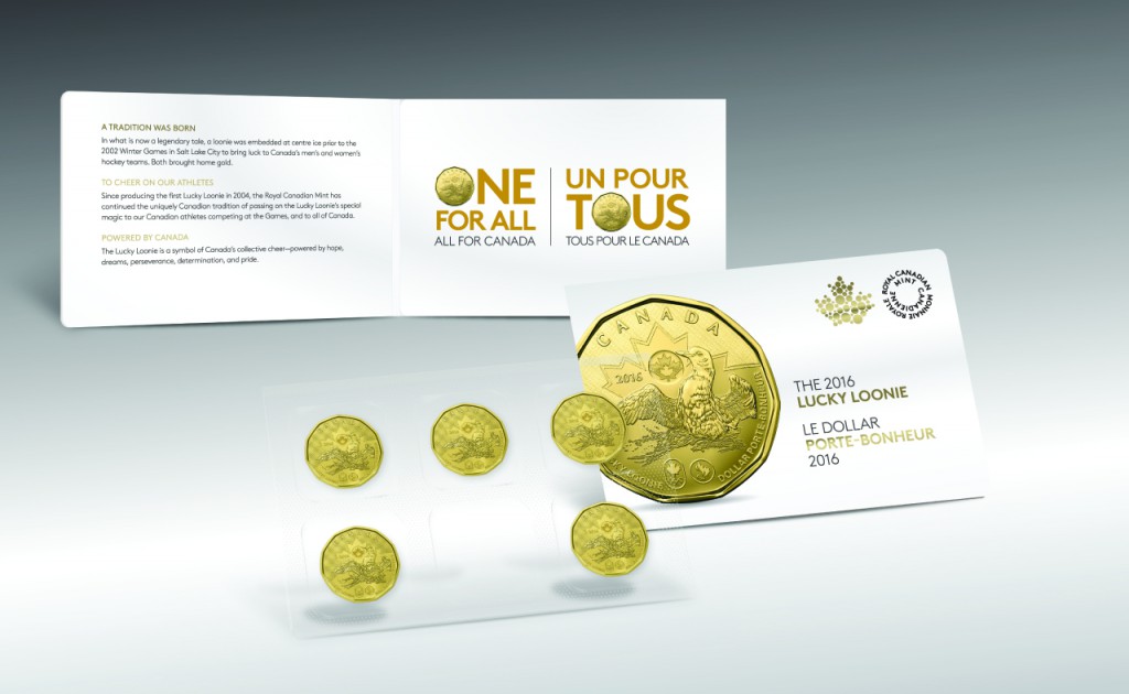 Mint releases 2016 Lucky Loonie - Canadian Coin News