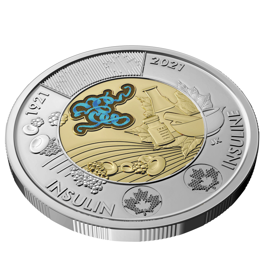 New $2 circulation coin marks insulin centennial - Canadian Coin News
