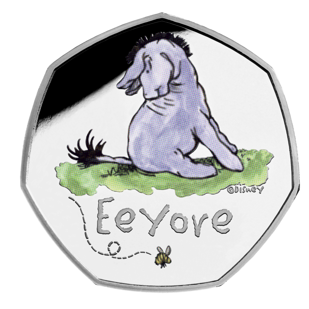The Royal Mint unveils new Eeyore 50p coin - Canadian Coin News