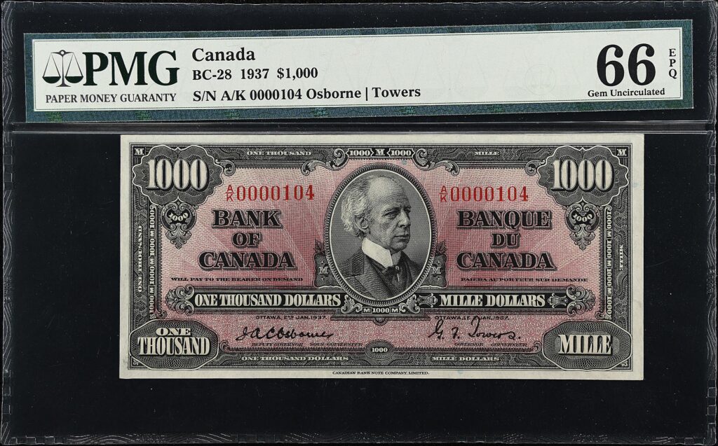 Canada's first-issue $100 note leads Stack's sale - Canadian Coin News