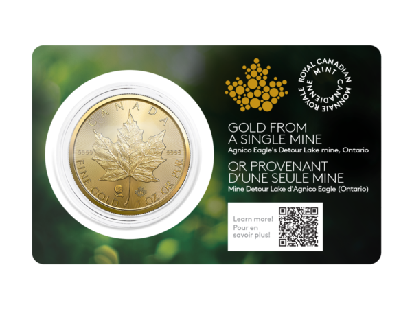 Mint unveils single mine gold coin - Canadian Coin News